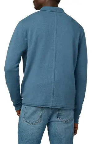Joe's Jeans Long Sleeve Wool Polo Sweater