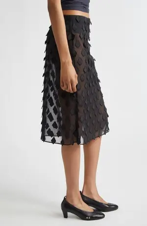 Paloma Wool Tris Sheer Midi Skirt