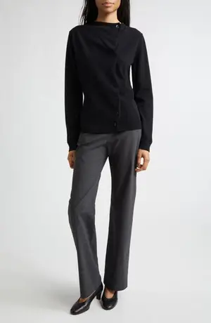 Paloma Wool Sil Herringbone Suiting Straight Leg Trousers