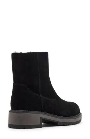 Blondo Nappa Waterproof Suede Bootie - Black Suede