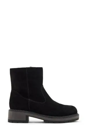 Blondo Nappa Waterproof Suede Bootie - Black Suede