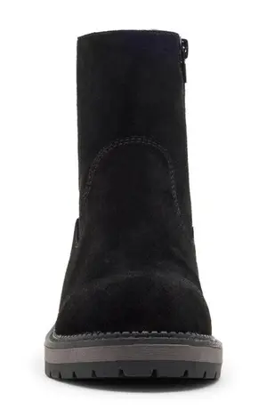 Blondo Nappa Waterproof Suede Bootie - Black Suede