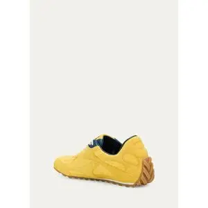 Bottega Veneta Orbit Flash Low-top Sneakers - Chartreus