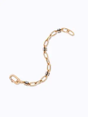 BRIONY RAYMOND Shadow Link Diamond Bracelet