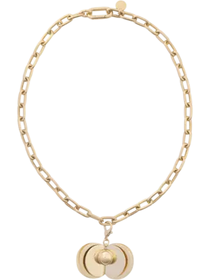 La DoubleJ Aura -plated Necklace - Gold