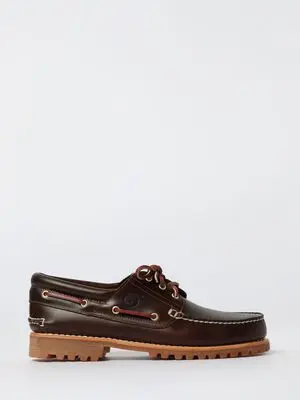 Timberland 3-eye Lug Leather Boat Shoes - Brown