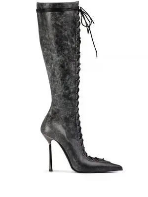 LE SILLA 120mm Collette Lace-up Boots