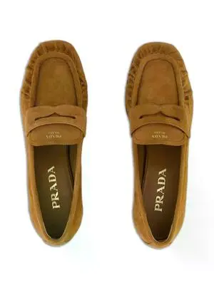 Prada Suede Loafers