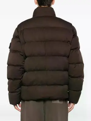 Stone Island Down Jacket - Brown