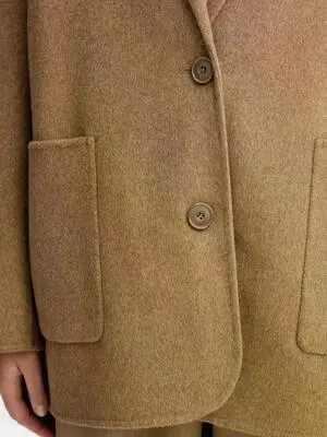 SESSUN Wool-blend Single-breasted Blazer