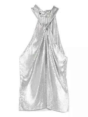 Rabanne Halterneck Chainmail Blouse