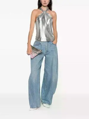 Rabanne Halterneck Chainmail Blouse