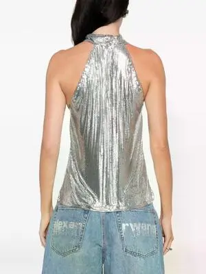 Rabanne Halterneck Chainmail Blouse