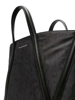 Alexander McQueen Harness Graffiti-print Tote Bag
