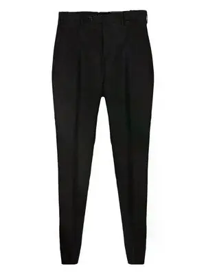 Incotex Pleated Tailored Trousers - Black