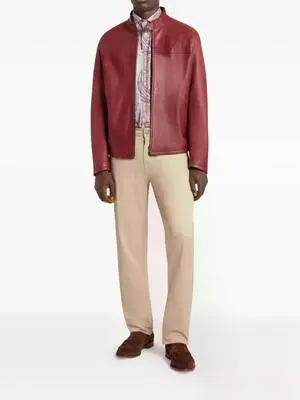 Etro Nappa Leather Jacket