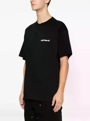 Carhartt Work In Progress Logo-print T-shirt - Black