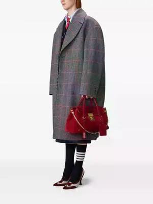 Thom Browne Mrs. Thom Calf-suede Holdall Bag