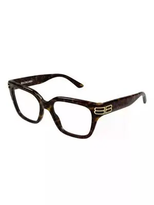 Balenciaga Square-frame Logo Glasses