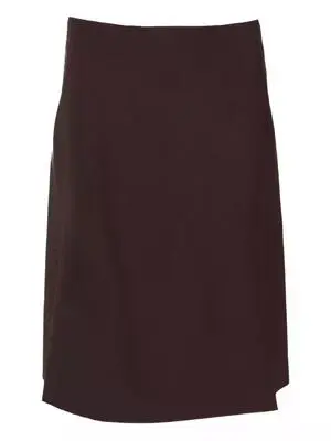 P.a.r.o.s.h Wool-blend Midi Skirt