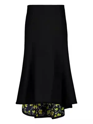 La DoubleJ Zip-fastening Midi Skirt