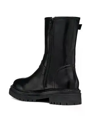 Geox 45mm Iridea Buckled Biker Boots