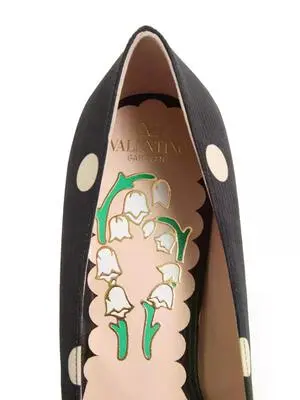 Valentino Garavani Bowow Pumps - Black