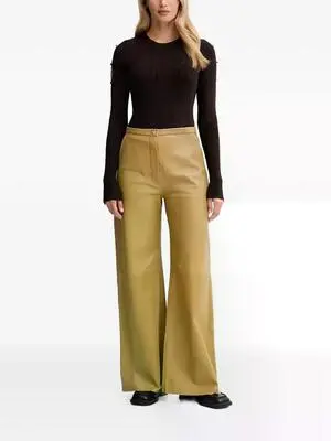 SESSUN Cut-out Knitted Top
