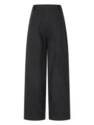 STUDIO TOMBOY Striped Trousers - Grey