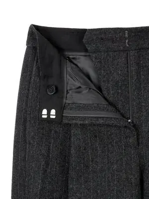 STUDIO TOMBOY Striped Trousers - Grey