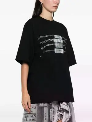 Alexander Wang Crew-neck T-shirt - Black