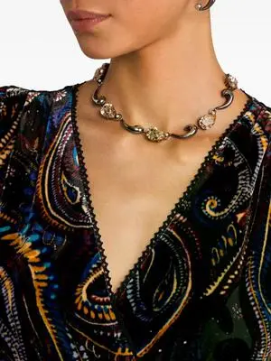 Etro Crystal-embellished Chain Necklace