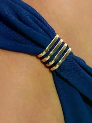 Melissa Odabash Ring-embellished Bikini Bottom