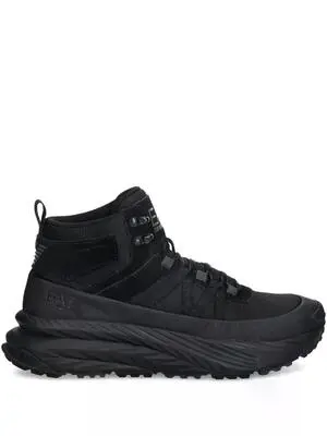 EA7 Lace-up High-top Sneakers - Black
