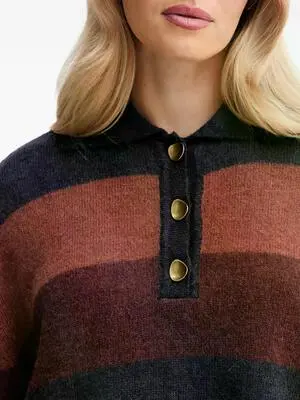 SESSUN Striped Knit Top