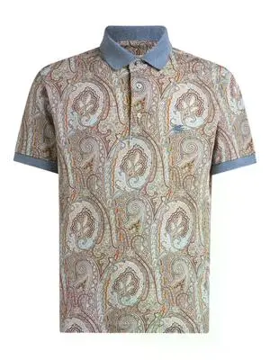Etro Piqué Polo Shirt