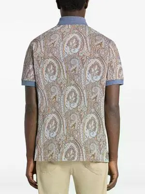 Etro Piqué Polo Shirt