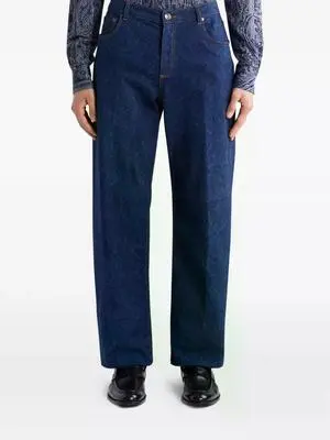 Etro Paisley-jacquard Jeans