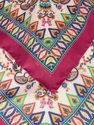 Etro Paisley-print Scarf - Neutrals