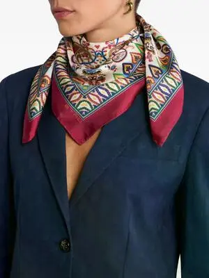 Etro Paisley-print Scarf - Neutrals