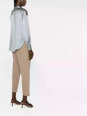 Brunello Cucinelli Embellished Epaulettes Button-up Shirt