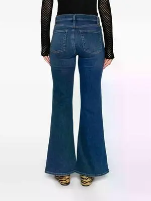 FRAME Flared Leg Jeans - Blue