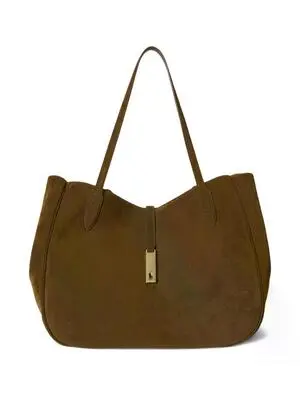 Polo Ralph Lauren Suede Tote Bag