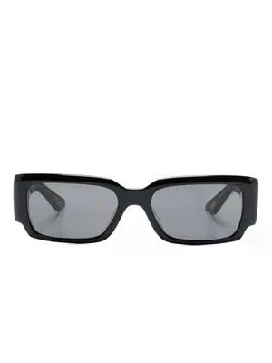 Oliver Spencer Rectangle-frame Sunglasses - Black