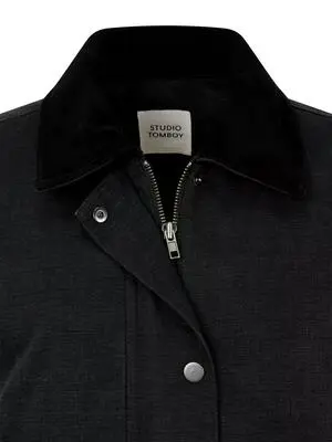 STUDIO TOMBOY Collared Cotton Jacket