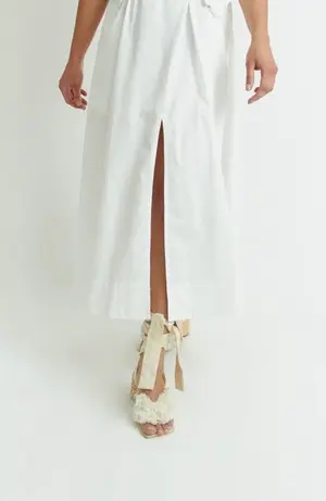 FLORENCIA DAVALOS Diana Orchid Dress - White