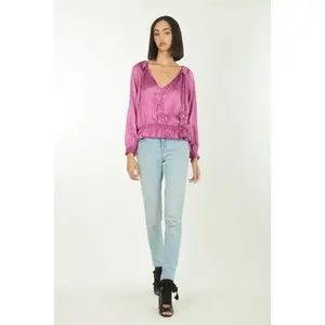 SECRET PON-PON Romane Top - Plum