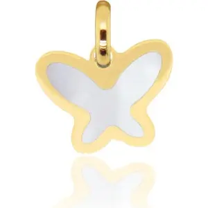 THE LOVERY FINE JEWELRY Butterfly Charm - Mother Of Pearl