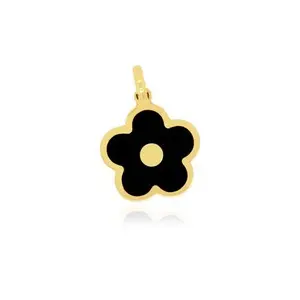 THE LOVERY FINE JEWELRY Cherry Blossom Charm - Onyx
