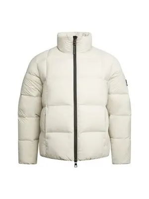 JACK1T Cloud Long Sleeve Puffer Racer Jacket - Stone